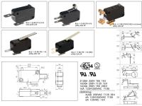 China High Current MICO RL6 1 Series Micro Switch 16A IP18 Quick Connect CURus ENEC CTUVus Certification for Industrial Automation for sale