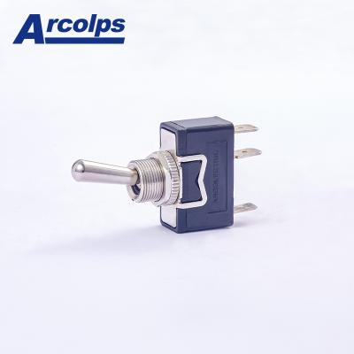 China UL Rated Metal Lever Switch Industrial SPDT 10A 250Vac Toggle Switch IP66 for sale
