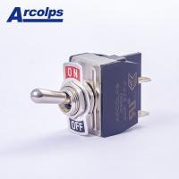 China Mini Toggle Switch Bakelite Material Metal Lever DPDT IP67 On Off On Switch for sale