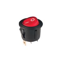 China 10A Watertight Wear-Resistant Plastic Enclosure Rocker Switch in Black White Red-Rotundity Switches for sale