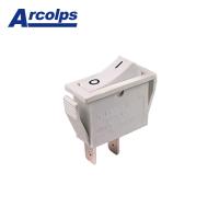 China Boat-type Switches Lighted Switches With LED Light Large-size Current Square Plastic case Rocker Switch for sale