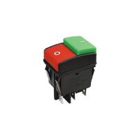 China Waterproof and Wear-resistant High Lifespan Square Remote Lever Switch Multi-purpose Square Plastic case Rocker Switch for sale