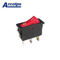 China Wildly Popular LED Lighting Mini Boat-Type Rocker Switches Wear-Resistant Rocker Switches for sale
