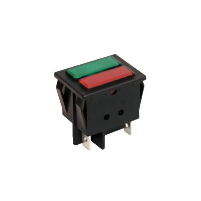 China Industrial Controls High Temperature Waterproof 16A LED Lamp Switch Multifunction Rocker Switch for sale