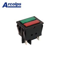 China Industrial Controls High Temperature Waterproof 16A LED Lamp Switch Multifunction Rocker Switch for sale