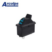 China Arcolps 250VAC 30A Red ON-OFF Sealed Rocker Switch with Self-Lock Push Button 2 Pin Boat IP65 Smart Solder Lug Termination for sale