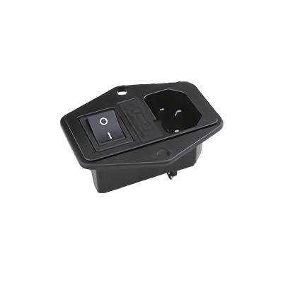 China Arcolps RL10-1 Robust 10A 250VAC Rocker Switch with 50,000 Cycles and Copper Silver Plated Terminal for Industrial Use for sale