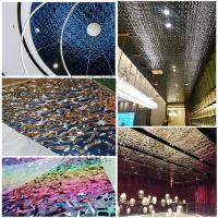 China 1000mm Width Stainless Steel Square Plate 316 Grade 3D Stamped Water Ripple for sale