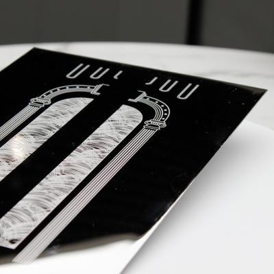 China 304 Stainless Steel Sheet For Elevator Door Mirror Etched Decoration for sale