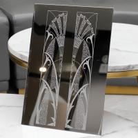 China Color Stainless Steel Etching Plate For Elevator Decoration Or Luxury Doors for sale