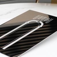 China Mirror Etching SS Elevator Door Panel 1.0mm Thick 316 Stainless Steel 4 X 8 Sheets for sale