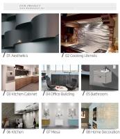 China 304 Wooden Or Marble Pattern stainless laminate sheets For bathroom Decoration for sale