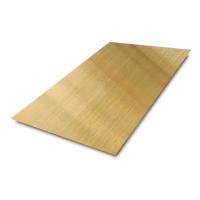 China 304 0.28mm Thick PVD Gold Hairline Finish Color SS Coil for sale