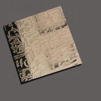China Hairline Antique Copper Honeycomb Stainless Steel Sheet 304 Textured for sale
