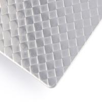 China Square Pattern 304 316 Embossed Stainless Steel Sheet 2mm Stainless Steel Plate AISI for sale