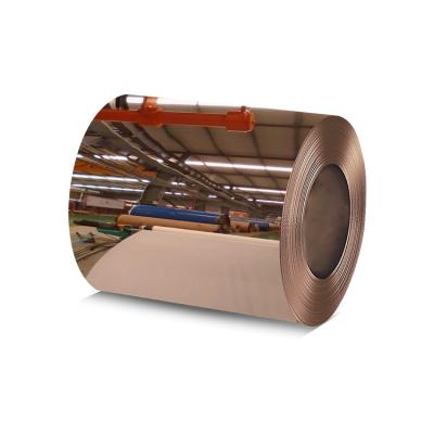 China Grand Manufacturer 304 Mirror Colored SS Slit Coil 1.2mm for sale