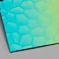 China 201 Color Pvd Decorative Stainless Steel Sheet Water Ripple Wave Stamped Metal Sheet for sale