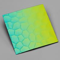 China 304 Gradient Water Corrugated Stamping Sheet For Wall Decoration for sale
