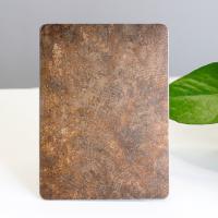 China 201 304 316 Stainless Steel Pvd Sheets Antique Bronze Metal Sheet for sale