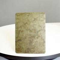 China 316 Decorative Stainless Steel Sheet PVD Color Coating Antique Bronze Color for sale