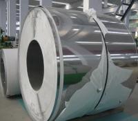 China Mirror Finish Cold Rolled Stainless Steel Coil 1100mm Width 0.5mm Thickness for sale