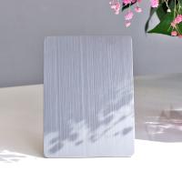 China SS 304 Grade Brushed Finish Stainless Steel Sheet 3.0mm Thickness JIS Standard for sale