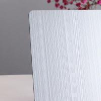 China SS 304 Grade Brushed Finish Stainless Steel Sheet 3.0mm Thickness JIS Standard for sale
