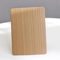China Cold Rolled Hairline Brushed Stainless Steel Sheet AISI 304 304L 316 316L for sale