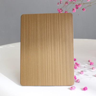 China 0.5mm 304 Hairline Stainless Steel Plate Custom Cut JIS Standard for sale