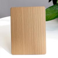 China Brushed Finish Hairline Stainless Steel Sheet Metal 304 316 Ss Steel Sheet for sale