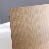 China Cold Rolled Hairline Brushed Stainless Steel Sheet AISI 304 304L 316 316L for sale
