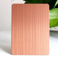 China Brushed Finish Hairline Stainless Steel Sheet Metal 304 316 Ss Steel Sheet for sale