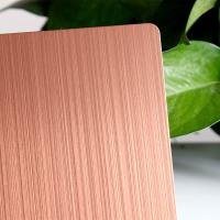 China Brushed Finish Hairline Stainless Steel Sheet Metal 304 316 Ss Steel Sheet for sale