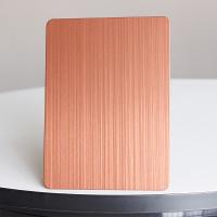 China Cold Rolled Hairline Brushed Stainless Steel Sheet AISI 304 304L 316 316L for sale