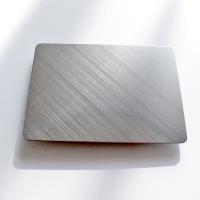 China HL 201 304 316 Brushed Stainless Steel Sheet Kitchen Utensils Custom for sale