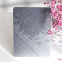 China Elevate Architectural Exteriors Brushed Stainless Steel Sheet Gold Plated For Wall Cladding BIS for sale