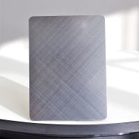 China Cold Rolled 4X8 Stainless Steel Sheet 304 316 HL Brushed Finish Decorative Stainless Steel Plate for sale