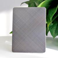 China 201 304 316 Brushed Stainless Steel Sheet Hotel Supplies JIS Standard for sale