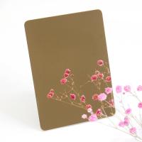China Customize 3mm 304 Stainless Steel Sheet Mirror Decorative Steel Plate for sale