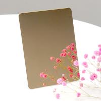 China Decorative Sus 316 Stainless Steel Color Sheet Gold Mirror Finished 304 Stainless Steel Plate for sale