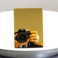 China Decorative Sus 316 Stainless Steel Color Sheet Gold Mirror Finished 304 Stainless Steel Plate for sale