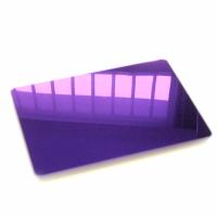 China 304 Metal Color Purple Mirror Stainless Steel Plate 0.3mm Decorative Steel Sheet for sale