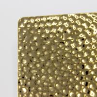 China Silver Gold Color Water Ripple Stainless Steel Sheet For Ceiling Wall Panel Decoration for sale