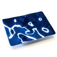 China Mirror Polished Water Ripple Stainless Steel Sheet Corrugated Decorative Wall Panel AISI for sale