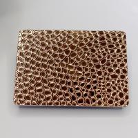 China Water Ripple Hammered Decorative Stainless Steel Sheet 3d Pvc Wall Panels 4 X 10 for sale