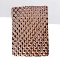 China Water Ripple Hammered Decorative Stainless Steel Sheet 3d Pvc Wall Panels 4 X 10 for sale