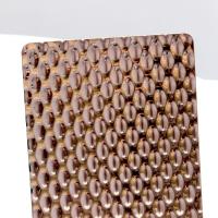 China Water Ripple Hammered Decorative Stainless Steel Sheet 3d Pvc Wall Panels 4 X 10 for sale
