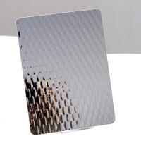 China Hammered Decorative Stamped Stainless Steel Sheet 1500mm Width for sale