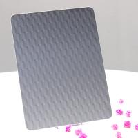 China PVD Color 316 Stainless Steel Sheet Metal 5mm Stamped Decorative Wall Paneling for sale