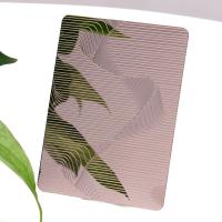 China 4x10 Mirror Etched Stainless Steel Sheet For Decorating Hotel Villa for sale